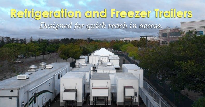 Refrigeration Trailers For Rent Los Angeles | Freezer Rental Los Angeles